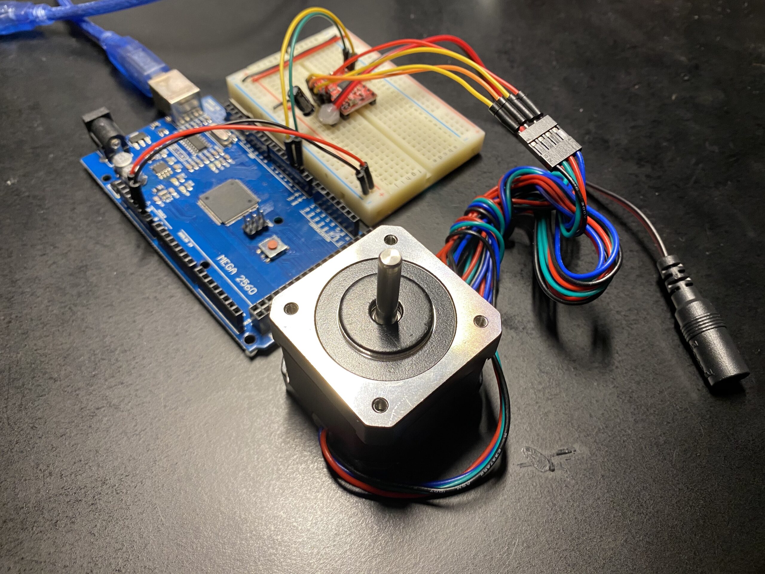 Lab: Controlling a Stepper Motor With an H-Bridge – Brandon Roots