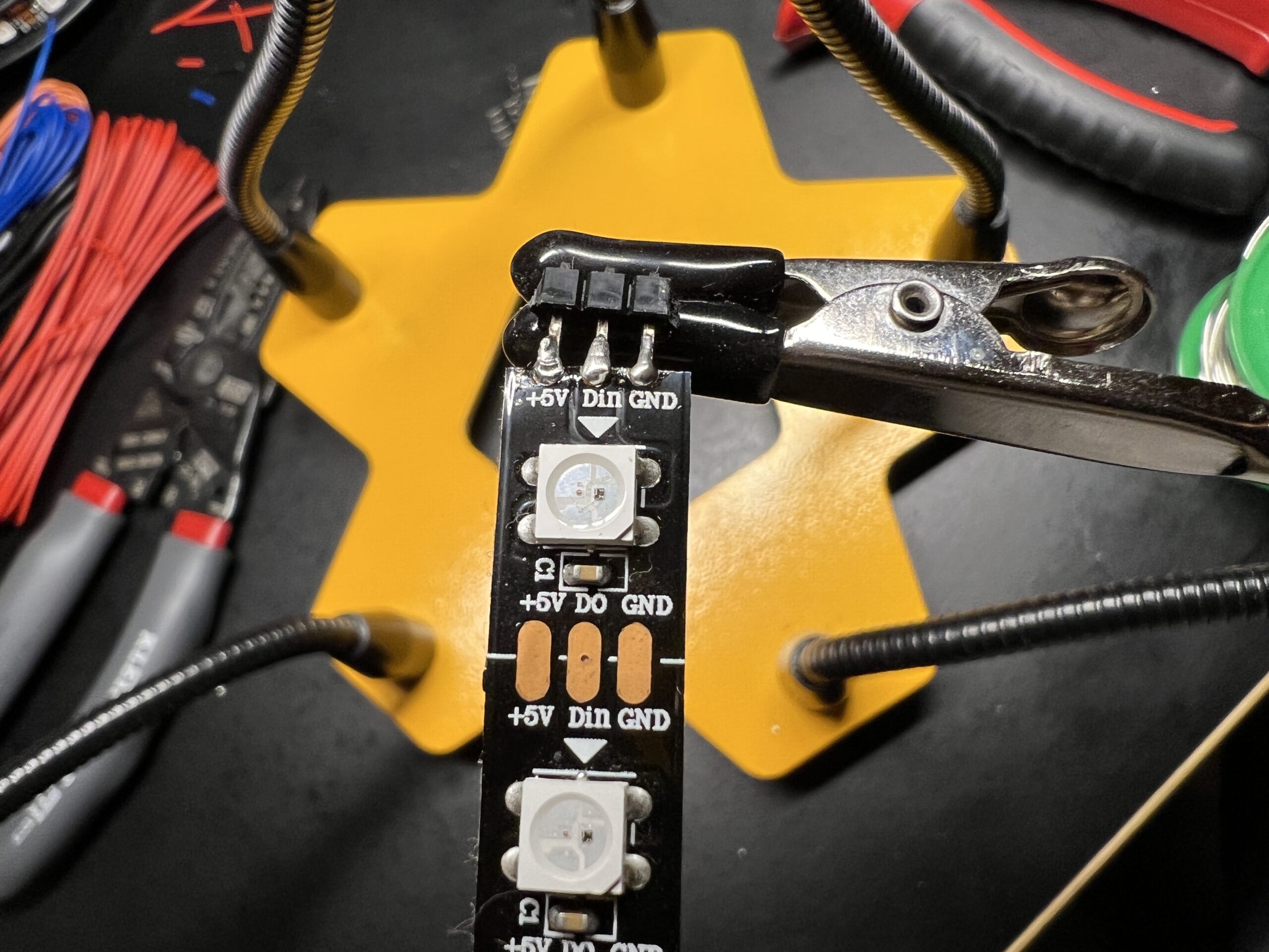 Week 1 – Capacitive Sensor Controlling LEDs – Brandon Roots